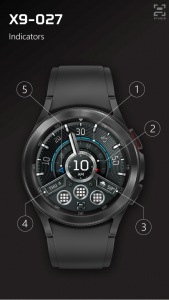 X9 Studio Wear OS Watch Faces: X9-027 - X9 Studio